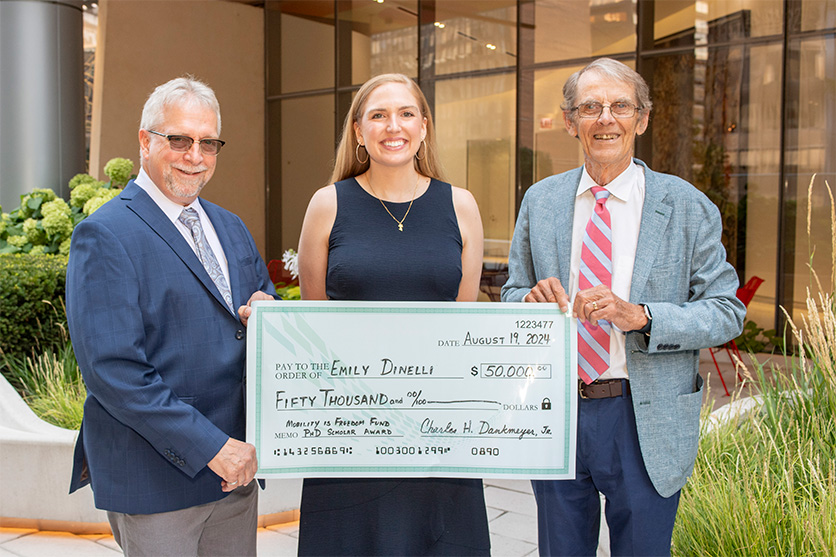 HSIP student Emily Dinelli awarded prestigious Mobility is Freedom Fund ...