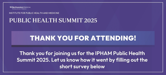 Public Health Summit 2025 Attendee Survey